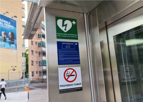 Adecuación a la nueva normativa de sistema de señalización al viajero para Metro de Madrid ...